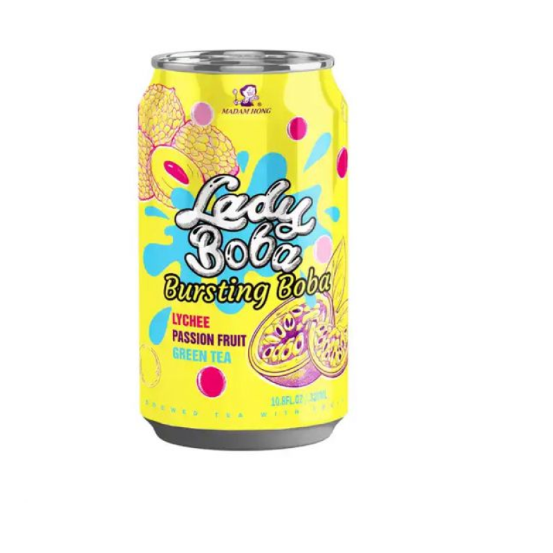 Boba Bubble Tea Lychee (24 x 320 ml) - SS Convenience Distribution