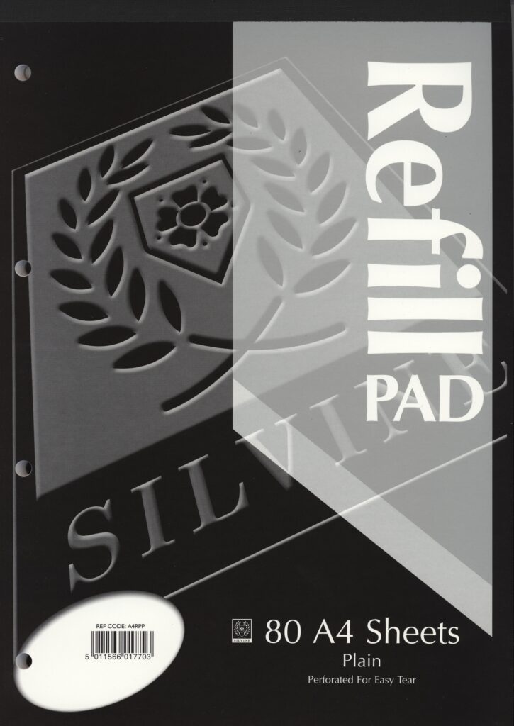 A4 Pads Black - 160 Sheets Plain Ref. A4RPP - 6 units - SS Convenience ...